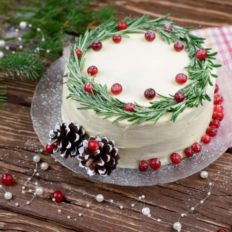 4 receitas especiais de bolo para o Natal